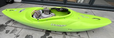 **Dagger GT 7.8 ** all round white water boat ** Lime Green ** Used ...