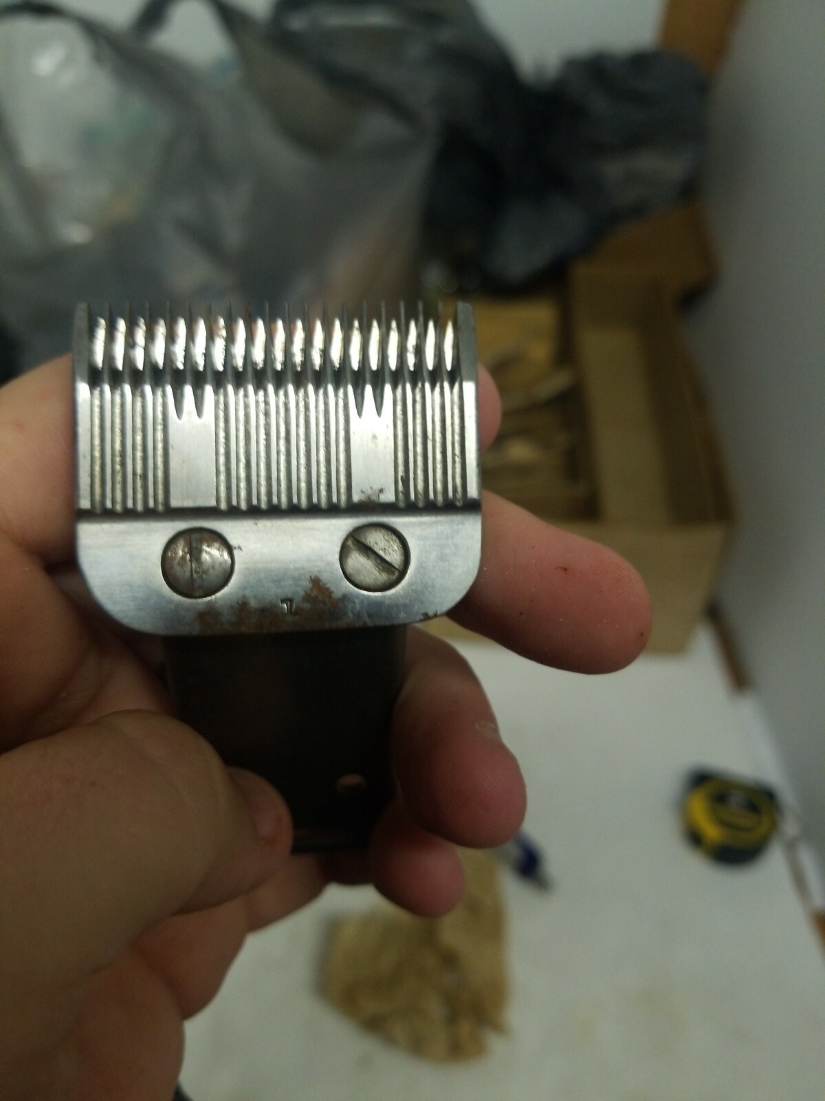 Vintage Allover Co US number 7 clipper blade with box new old stock | eBay