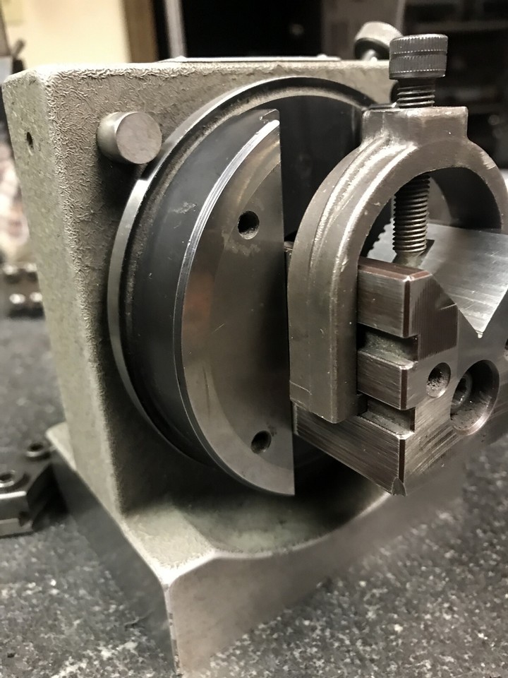 🌟 HARIG 🌟 GRIND ALL NO. 1 PUNCH FORMER GRINDING SPIN FIXTURE 3" CENTER ...