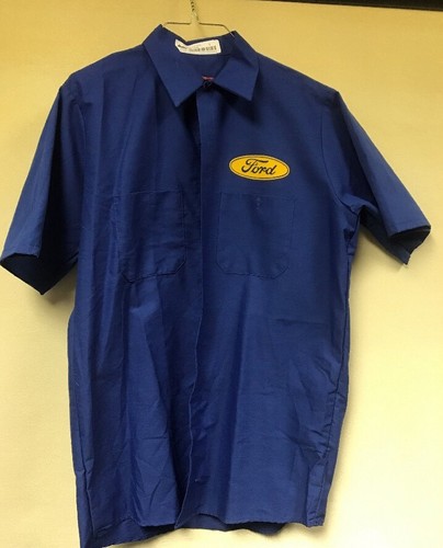 Red Kap Ford mechanic shirt Medium-SS | eBay