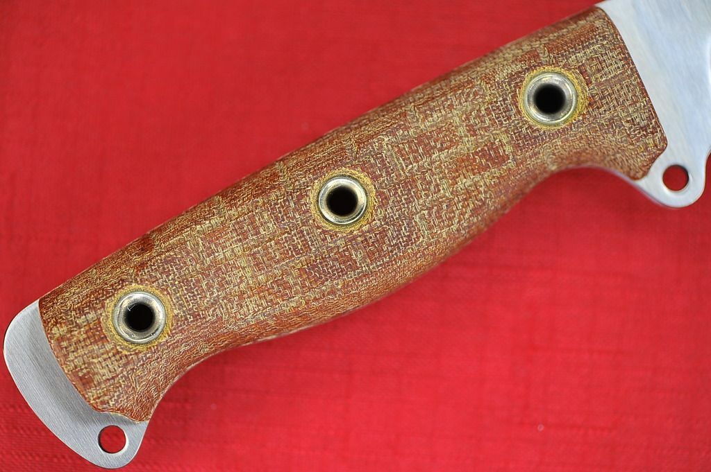 Busse Custom Son of Badger Bowie Variant SOB .17" Satin INFI, Tan ...