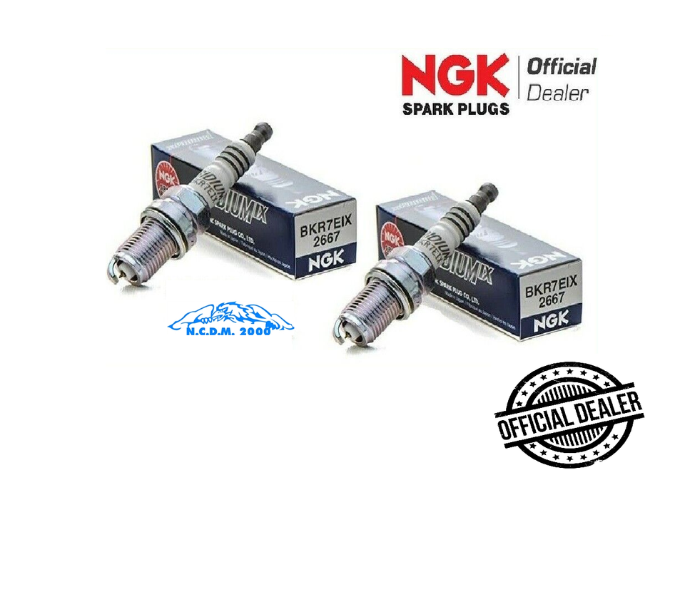 2 Ngk Iridium Spark Plugs Bkr7eix Bmw R 850 Gs 1998 | eBay UK