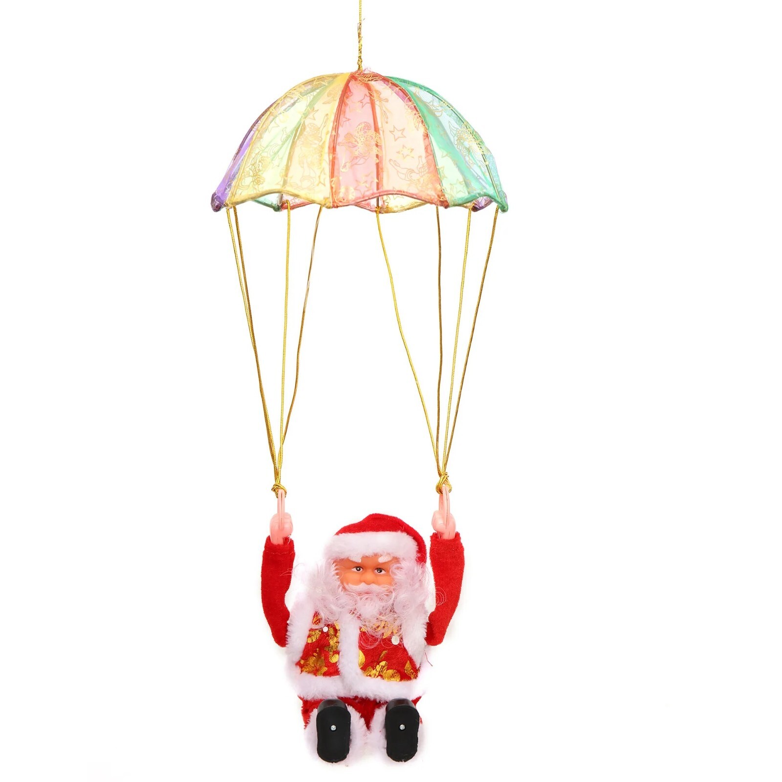 Funny Dancing Parachute Santa Claus Doll Educational Christmas Toy | eBay
