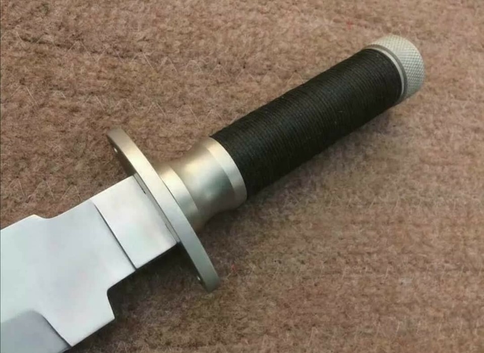 Custom Handmade 5160 Spring Steel Predator Survival Knife With Leather ...