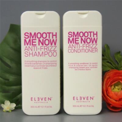 Eleven Australia SMOOTH ME NOW Shampoo & Conditioner Anti frizz 300ml ...