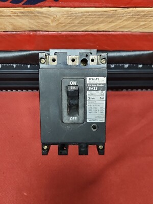FUJI Electric SA33 Auto Breaker 3 Pole 5A | eBay