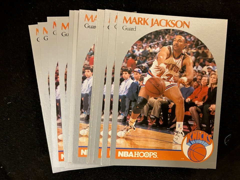 MENENDEZ BROTHERS ROOKIE CARD MARK JACKSON 1990-91 Hoops Basketball ...