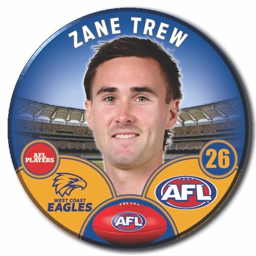 2023 AFL West Coast Eagles Football Club - TREW, Zane | eBay