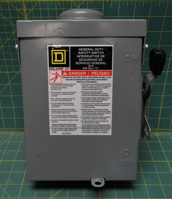 30 Amps & Under - Square D General Duty Safety Switch