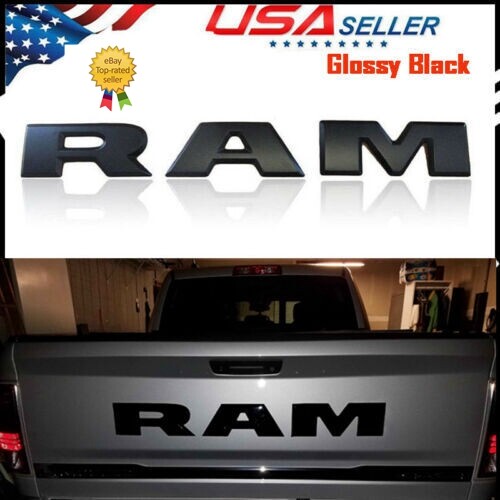 For 2019 DODGE RAM Head 1500 DT Tailgate Adhesive OEM Emblem Limited ...