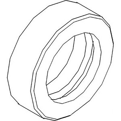 R27018 Bushing with O-Ring Fits John Deere 2510 2520 3010 3020 4030 ...