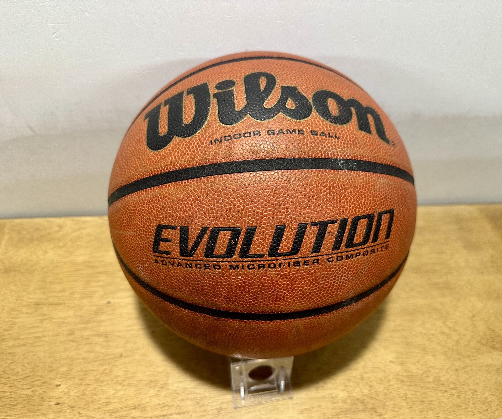 Wilson Evolution Microfiber Composite Indoor Basketball Game Ball Size ...