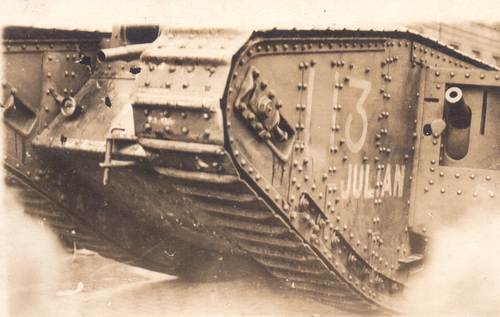 WWI British Mark IV Tank Real Photo Postcard RPPC | eBay