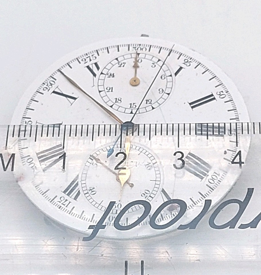 Antique Vintage Chronograph Pocket Watch Movement | eBay UK