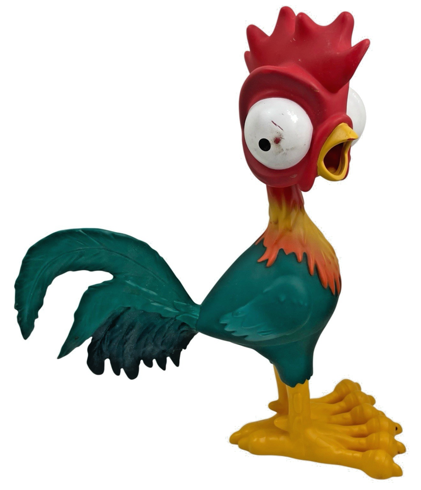 Disney Moana Heihei Hei Hei Rooster Figure 12 Inch Vinyl Squeak Toy ...