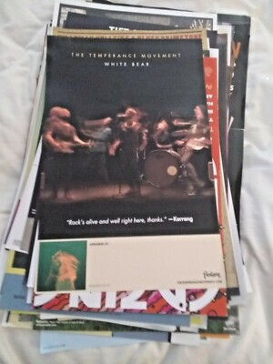 Vintage Promo Poster TEMPERANCE MOVEMENT | eBay