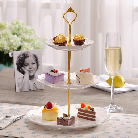 Three-layer Cake Rack Multi-purpose DIY Cupcake Storage Holder for ...