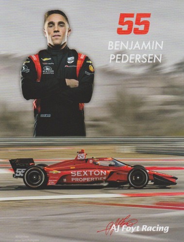 2023 Benjamin Pedersen Sexton Properties "1st Version" Chevy Indy Car ...