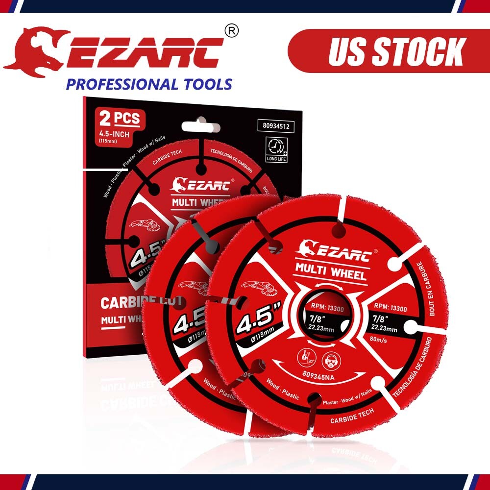 4 1/2 Inch Cut Off Wheels, Angle Grinder Carbide Cutting Disc for Wood ...