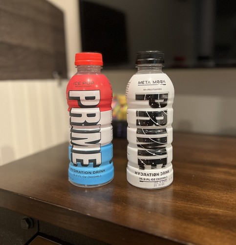 NEW PRIME HYDRATION DRINK Ice Pop & Meta Moon LOGAN PAUL KSI | eBay