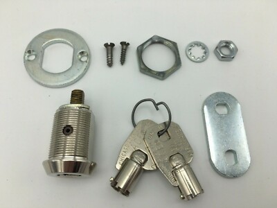 Chicago Ace Lock Tubular Cam Lock 1" w/ Cam & Mounting Kit USA Made Qty ...