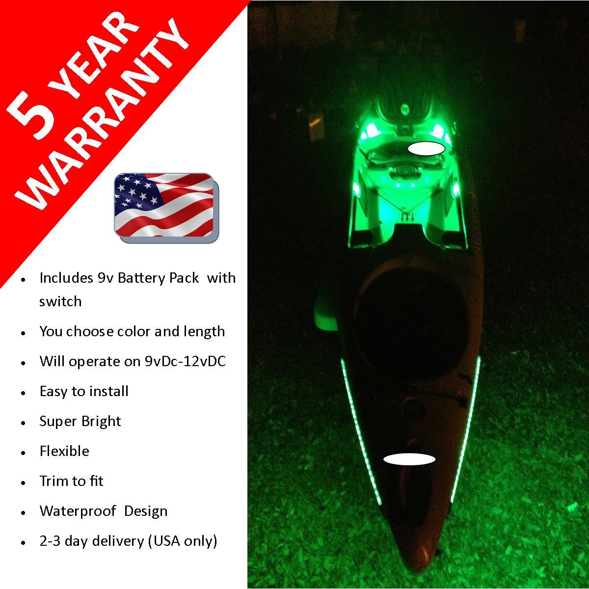 Homemade Kayak Light New Polycarbonate Double/Single One Person Clear