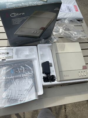 Cobra AN-8512 Telephone Answering System Machine | eBay