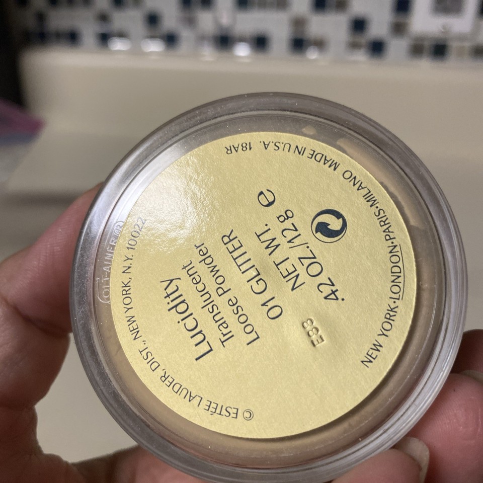 Estee Lauder Lucidity Translucent Loose Powder Glitter -01 Retired ...