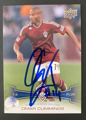 Upper Deck Omar Cummings and Conor Casey Signed MLS Soccer Trading Card ...