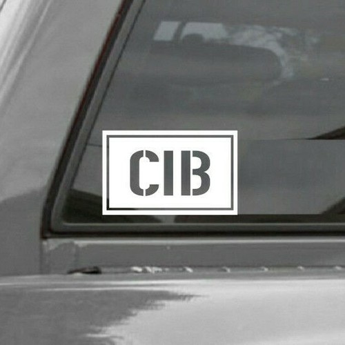 (2X) COMBAT INFANTRY BADGE U.S. ARMY Vinyl Decal Sticker CIB | eBay