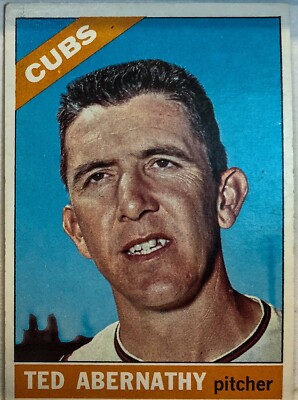 1966 Topps Baseball Card #2 Ted Abernathy Chicago Cubs | eBay
