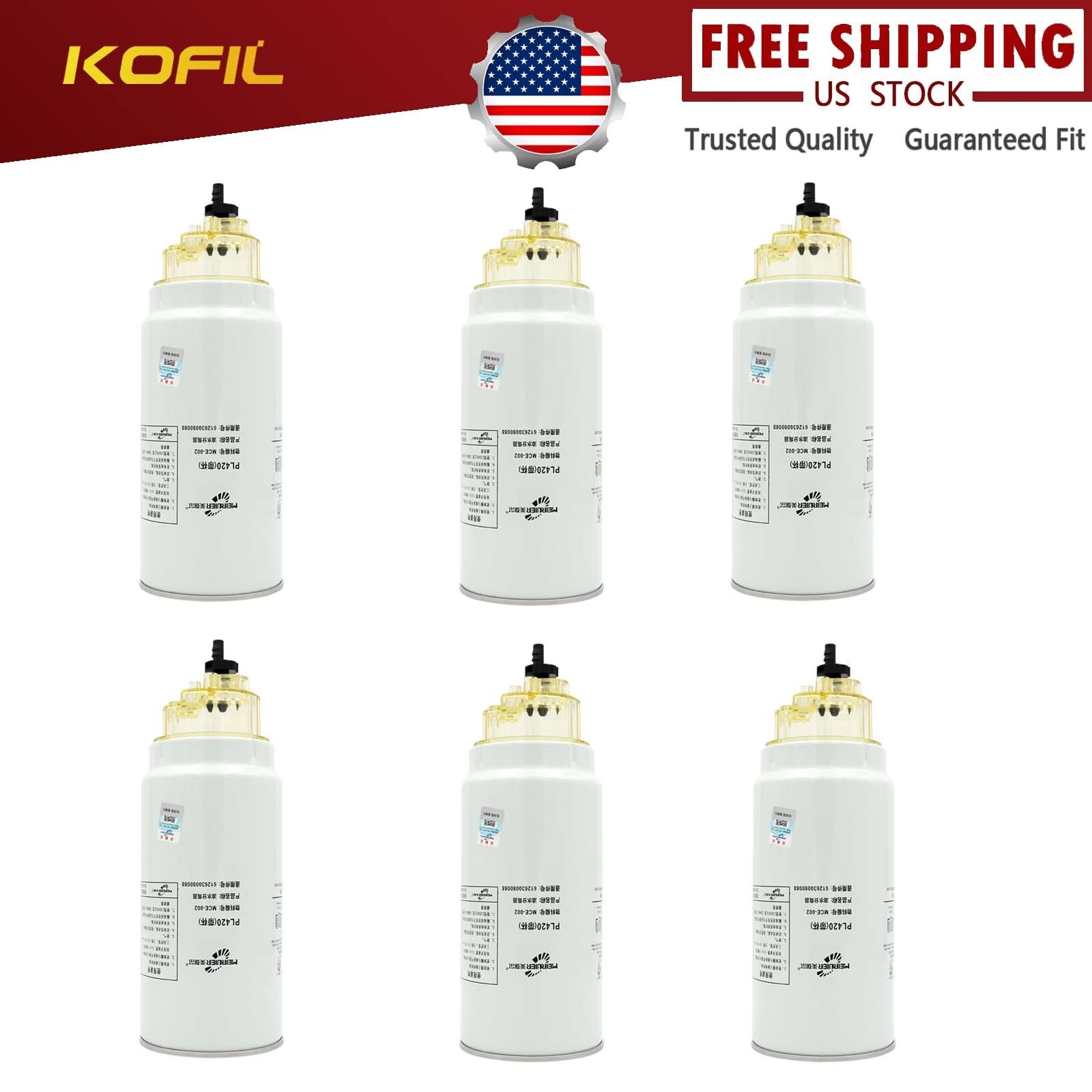 DAF 1433649 - Fuel filter cross reference