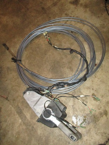 Yamaha 200hp precision blend 2 stroke outboard dual 704 top mount ...