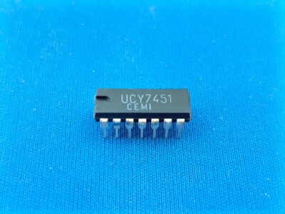 5 x UCY7451 CEMI AND - OR - INVERT GATES 7451 SN7451N NEW IC | eBay