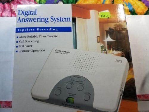 CONAIRPHONE Digital Answering System Callkeeper Tapeless Recording TAD1212 White | eBay