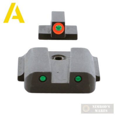 AmeriGlo S&W SHIELD Spartan NIGHT SIGHTS SET Tritium SW-456 FAST SHIP ...