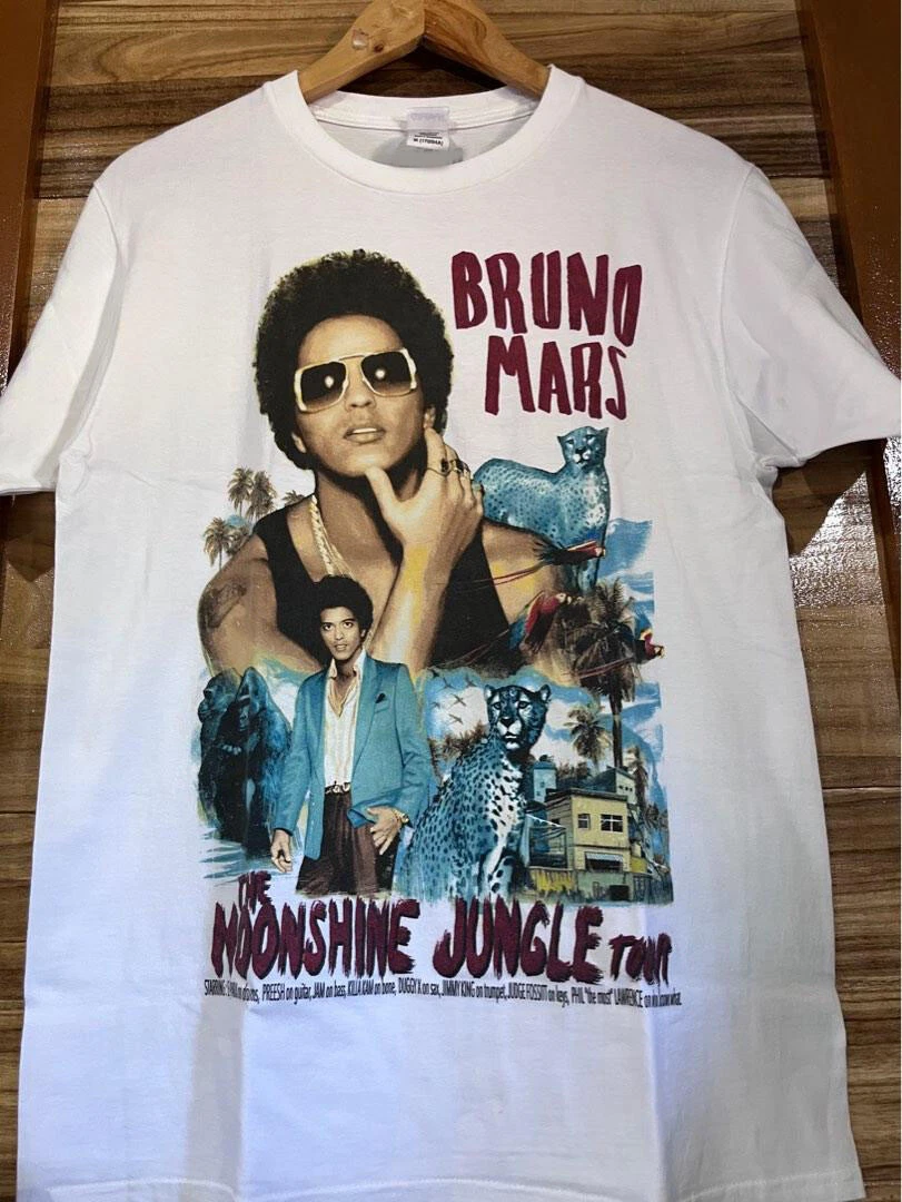 Bruno Mars Moonshine Jungle Tour T Shirts
