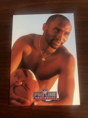 1991 NFL Pro Line Portraits Clarence Verdin #126 Indianapolis Colts NM ...