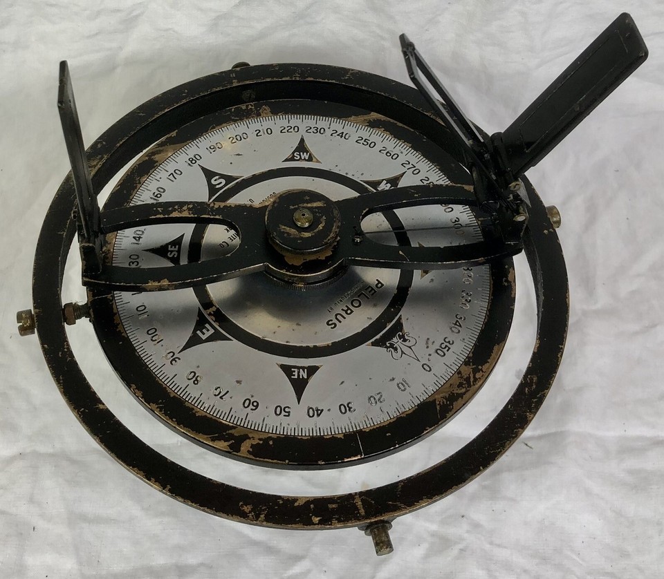 VINTAGE SHIPS PELORUS, COMPASS, Navigation, Kelvin & Wilford O. White ...