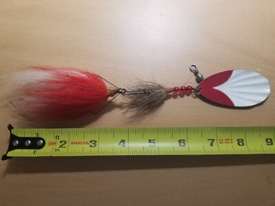 Vintage Pflueger Bucktail Muskie Musky Fishing Lure | eBay