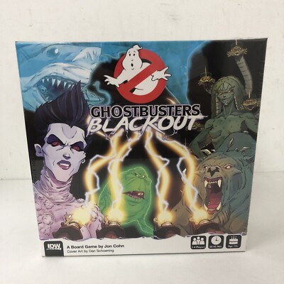 Ghostbusters Blackout Board Game 1-4 Players - NEW Sealed IDW Games | eBay