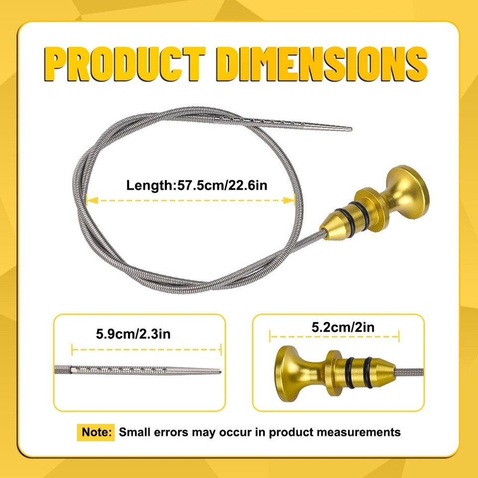 2X Engine Oil Dipstick Tool For MINI Cooper S R55 R56 R57 R58 R59 1.6L ...