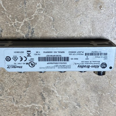 ALLEN BRADLEY 56RF-IN-IPS12 RFID INTERFACE I/O BLOCK USED | eBay