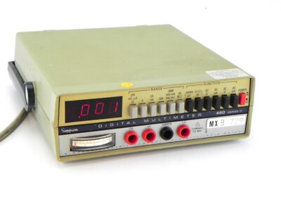 Multimeters - Simpson Digital Multimeter