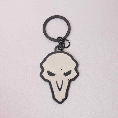 Overwatch Reaper Skull Metal Keychain | eBay