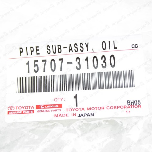 New Genuine OEM Toyota Avalon Camry Rav4 3.5L 2GRFE Oil Cooler Pipe ...