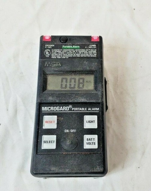 MSA Microgard Portable Alarm Model 482245 for sale online | eBay