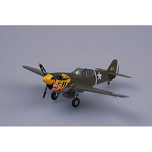 MRC P-40E Warhawk 11th FS 343rd FG 1942 - Pre-Built Plastic Model ...