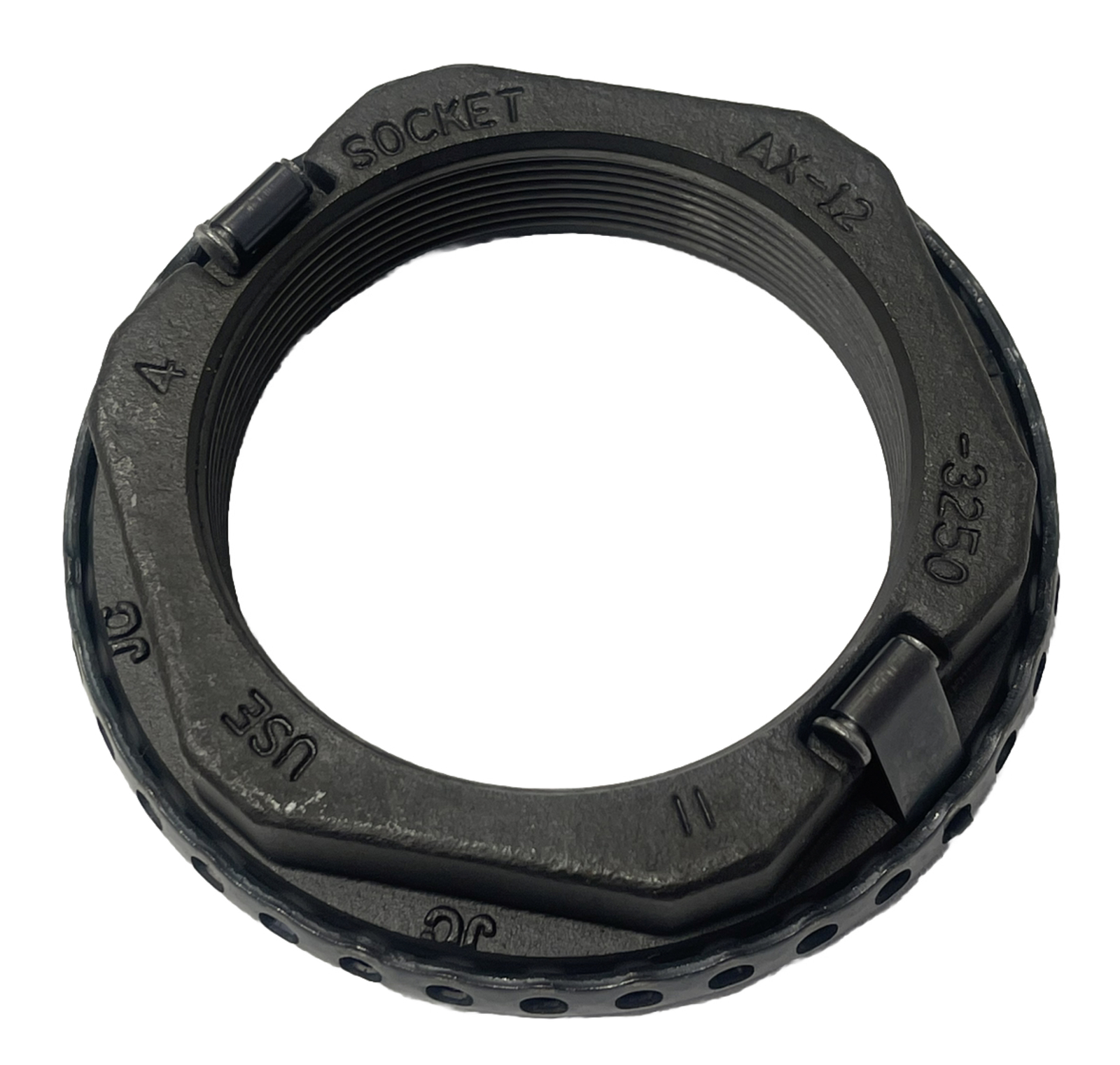 FREIGHTLINER MF/39043 WHEEL BEARING NUT OEM, COARSE THREAD, SOCKET SIZE ...