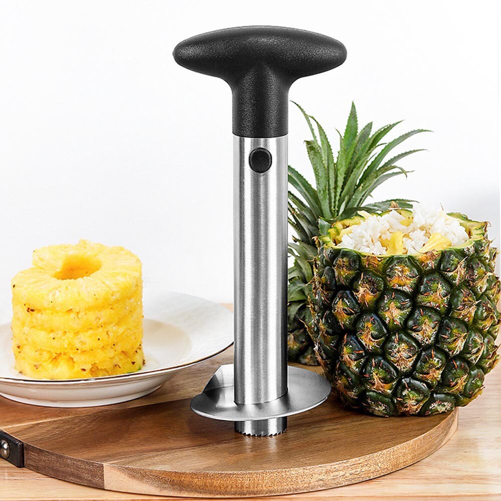 Pineapple Corer Slicer Cutter Peeler Stainless Steel Kitchen Easy ...